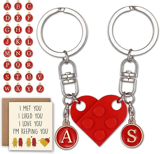 Lego Heart 1 - Valentine's Day Keychain