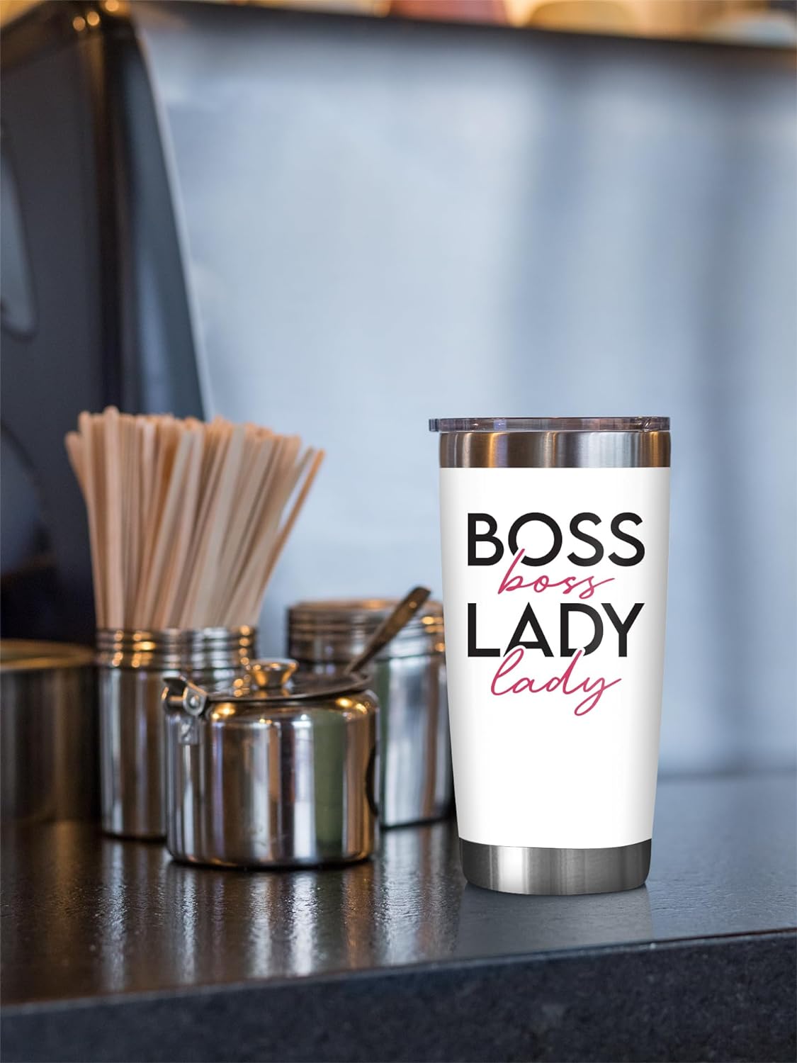 Boss Lady - Boss Nutri - Gifts For Boss Lady - 20 Oz Tumbler